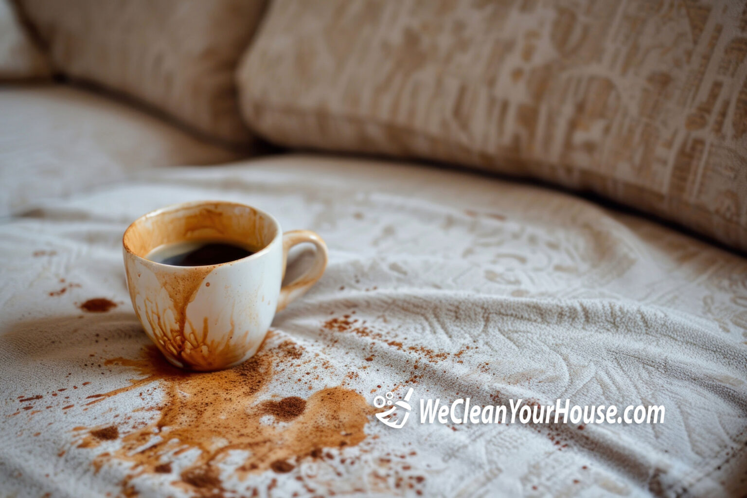 Remove Coffee Stains from Furniture | We Clean Your House